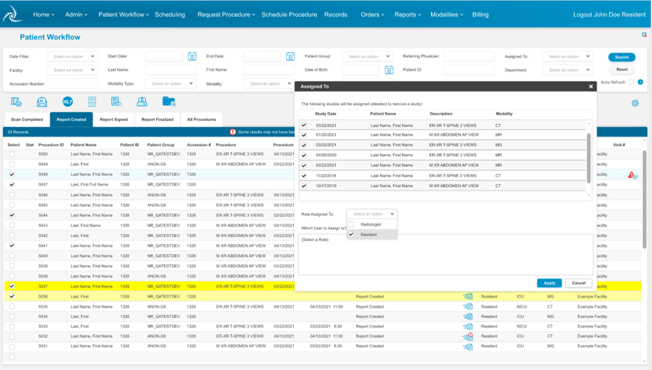 Nova RIS - Radiology Information System Solution | Novarad