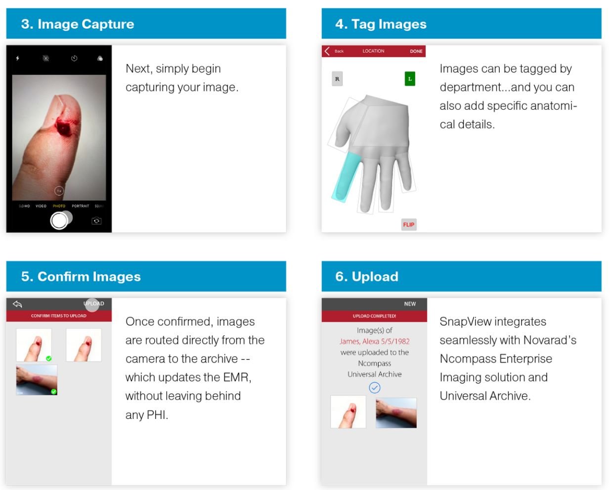 SnapView: Secure, HIPAA-Compliant Mobile Imaging